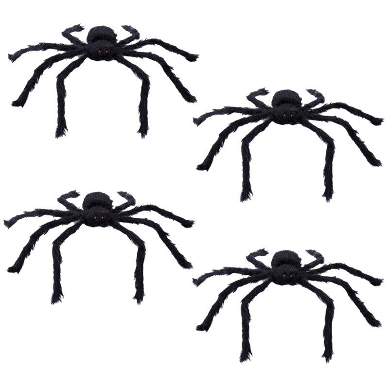 4 Stuks Halloween Decoraties Outdoor 20 Inch Spide... – Grandado