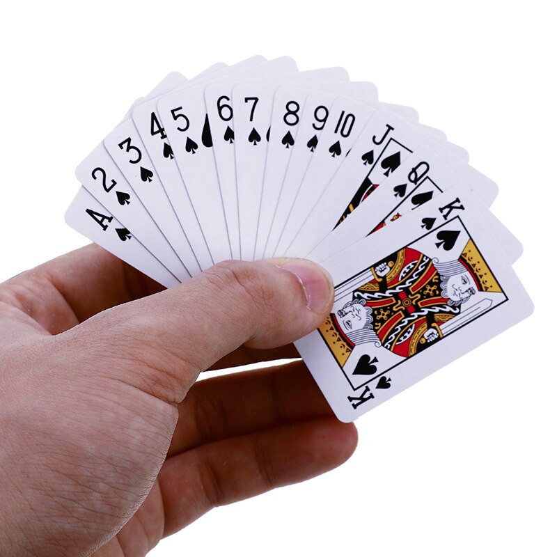 3.8x5.7cm Mini Poker Set Deck Playing Cards Board ... – Vicedeal