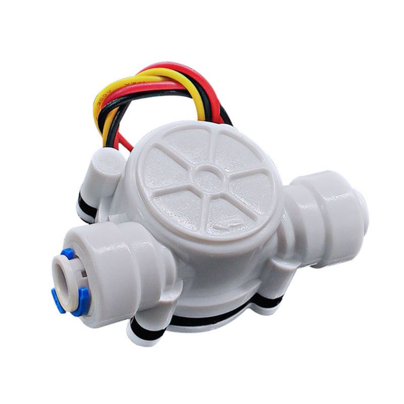 DN6 G 1/4" PE Water Meter Flow Sensor Counter... – Grandado