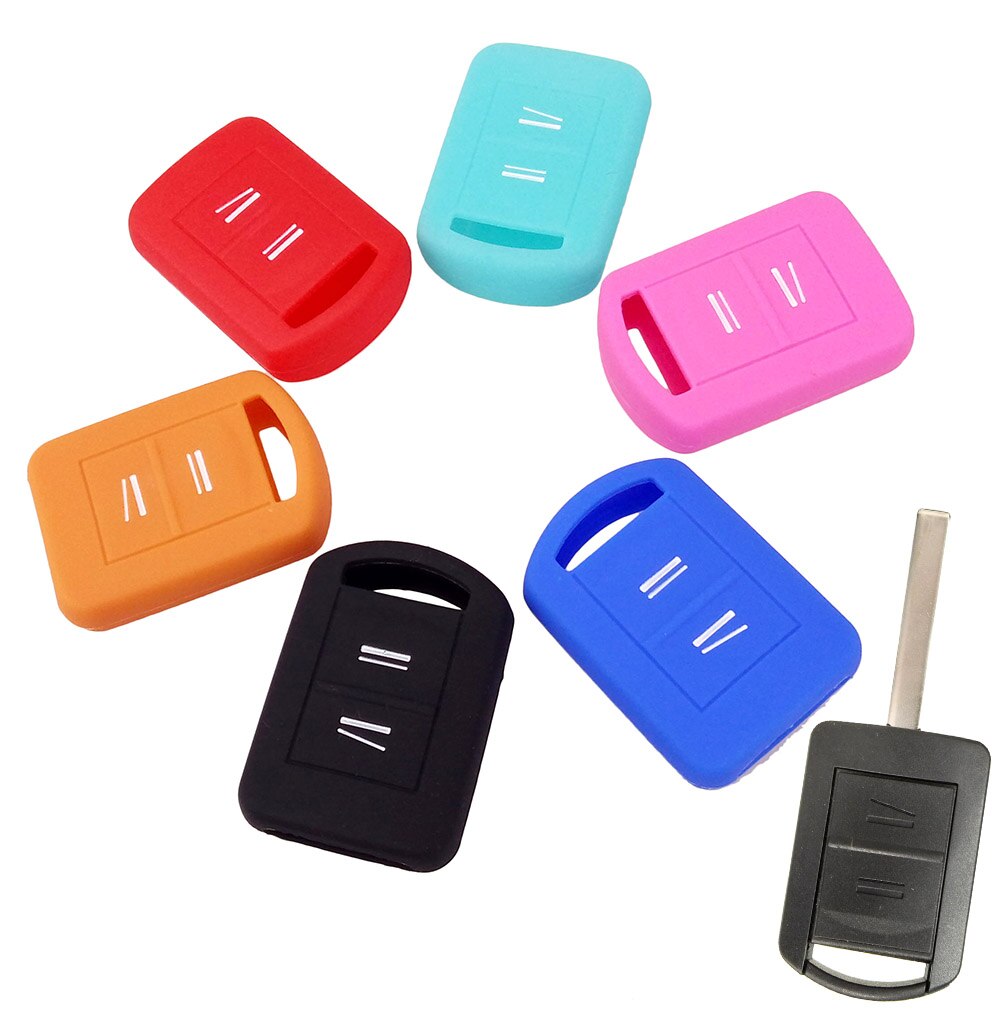 2 Knop Silicone Key Cover Fit Voor Vauxhall Opel C... – Grandado