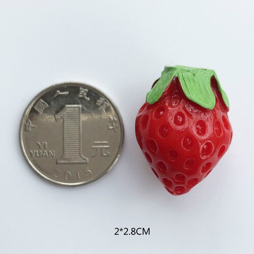 1 Piece 3D Strawberry Magnetic Fridge Magnet Cute ... – Grandado