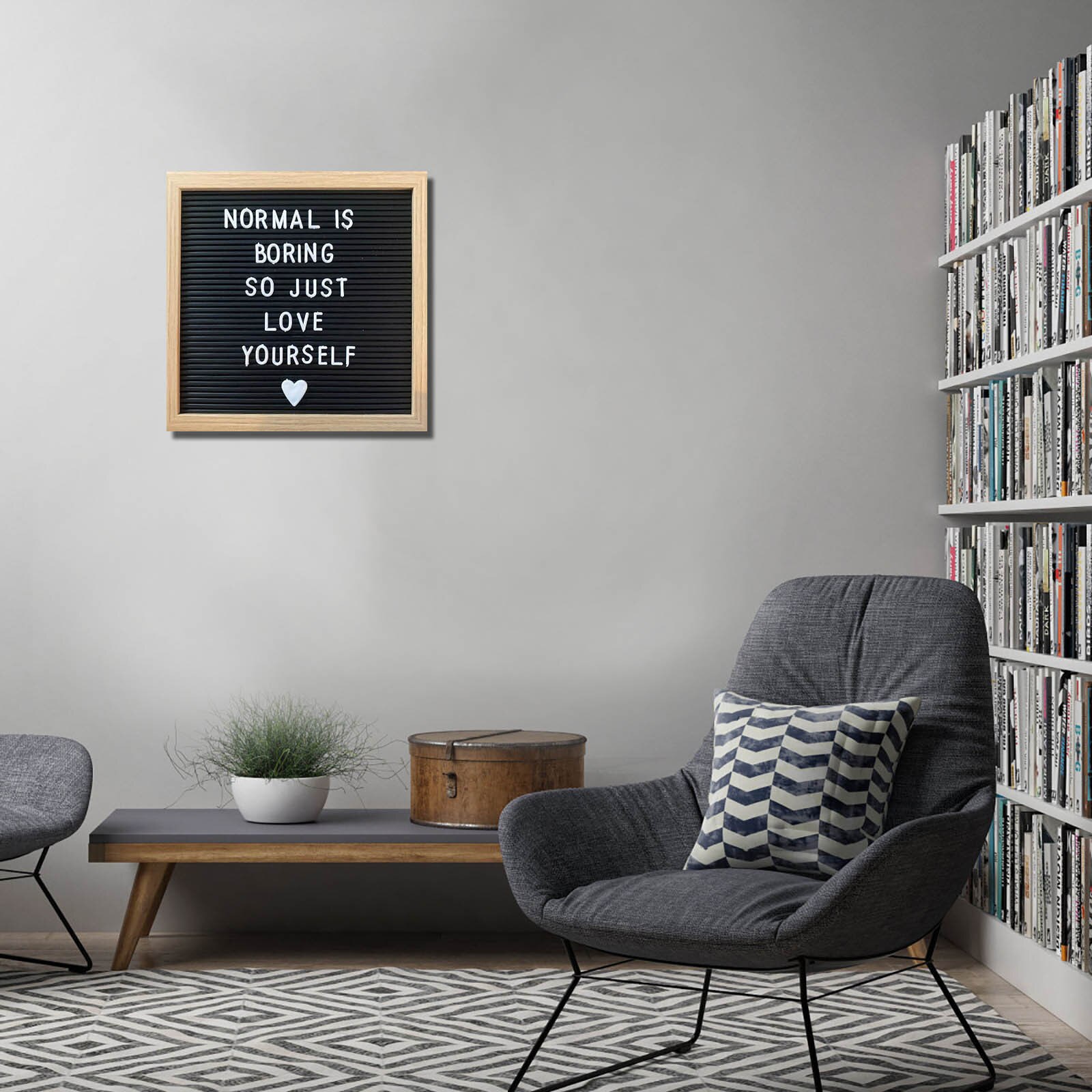 DIY Handmade Plastic Message Board Wooden Letter B... – Grandado