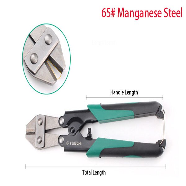 8 Inch Mini Bolt Clipper Multi-Function Steel Wire... – Grandado