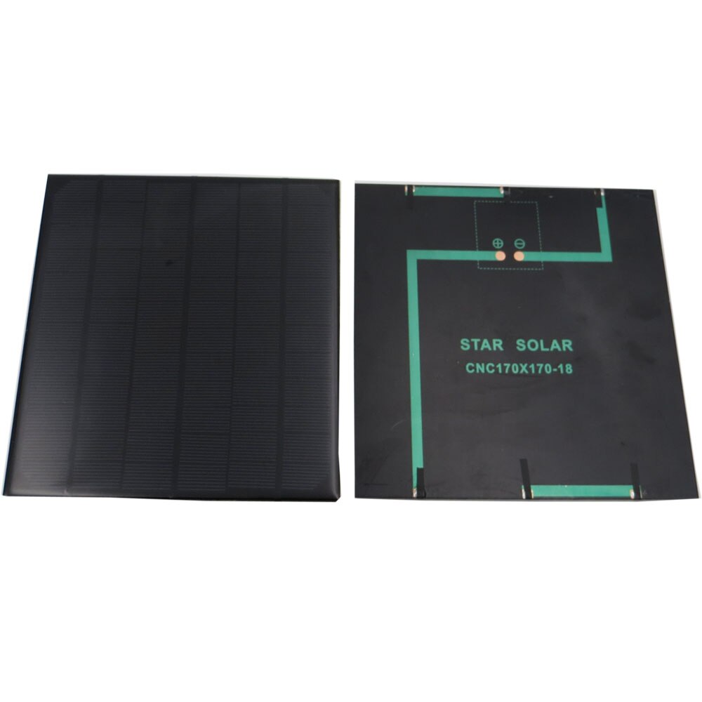 2 st x solcell 4.5w 18v- cells gör-det-själv batte... – Grandado