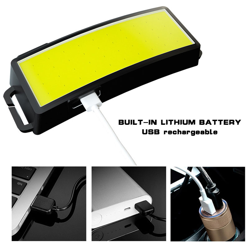 10000LM LED Headlamp Portable COB LED Headlight wi... – Grandado