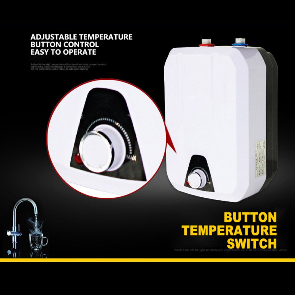 Keuken Boiler 1500W Fast Verwarming Kleine Keuken ... – Grandado