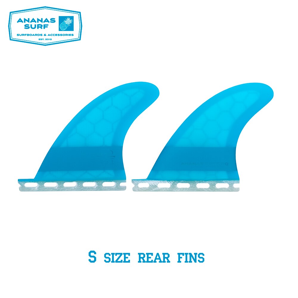 Ananas surf surfbræt finner, to 2 finner, quad, fr... – Grandado