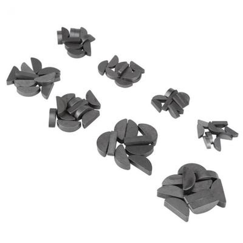 80pcs Stainless Steel Semicircular Key Pin Key Cre... – Vicedeal