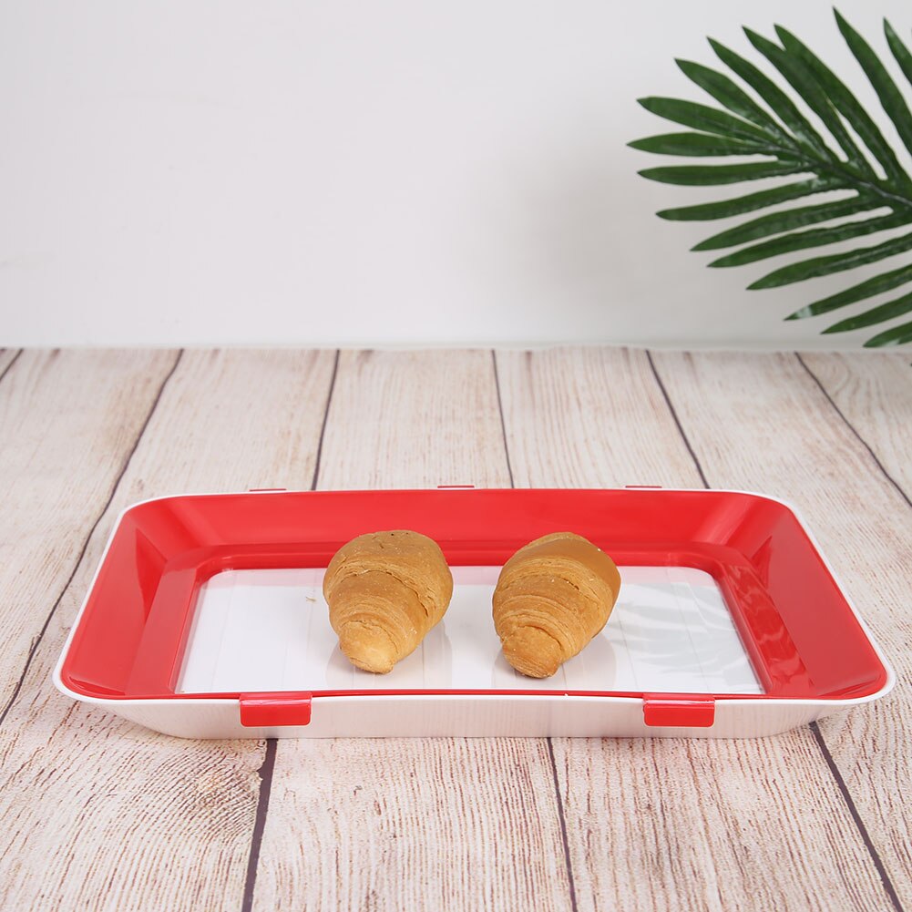 Square Food Preservation Tray Reusable Plastic Foo... – Vicedeal