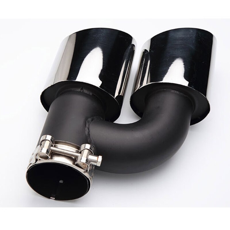 Car Stainless Steel H-shaped Bevel Connection Exha... – Grandado
