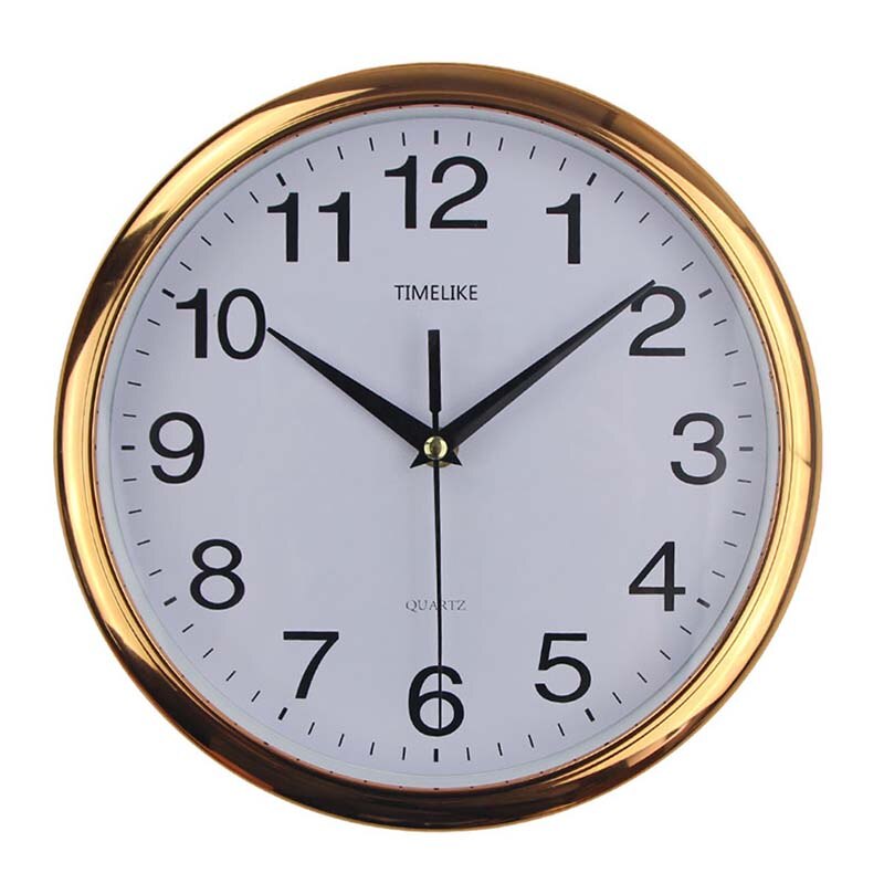 Classic Vintage Round Wall Clock Modern Plasitc Cl... – Grandado
