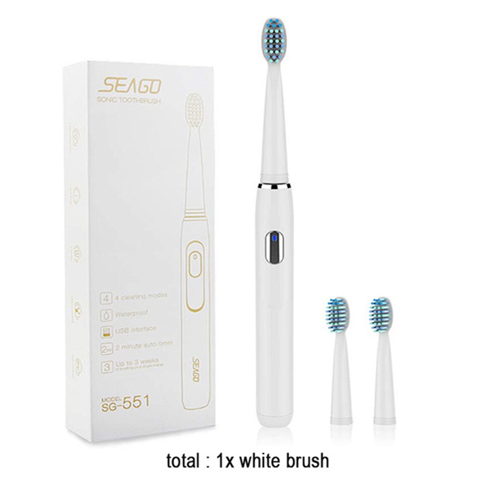Seago Sonic Electric Toothbrush Recharge SG-551Rep... – Grandado