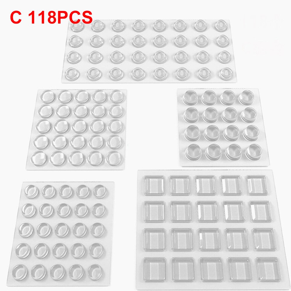 118PCS Self Adhesive Silicone Rubber Damper Buffer... – Grandado
