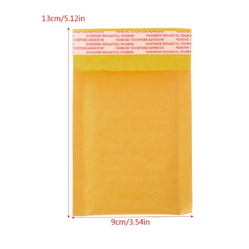 10 Pcs Kraft Bubble Mailers Yellow Padded Mailing ... – Vicedeal