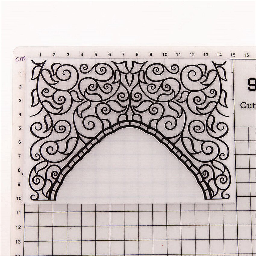 10.4x14.8 Vines envelope Embossing folders Plastic... – Vicedeal