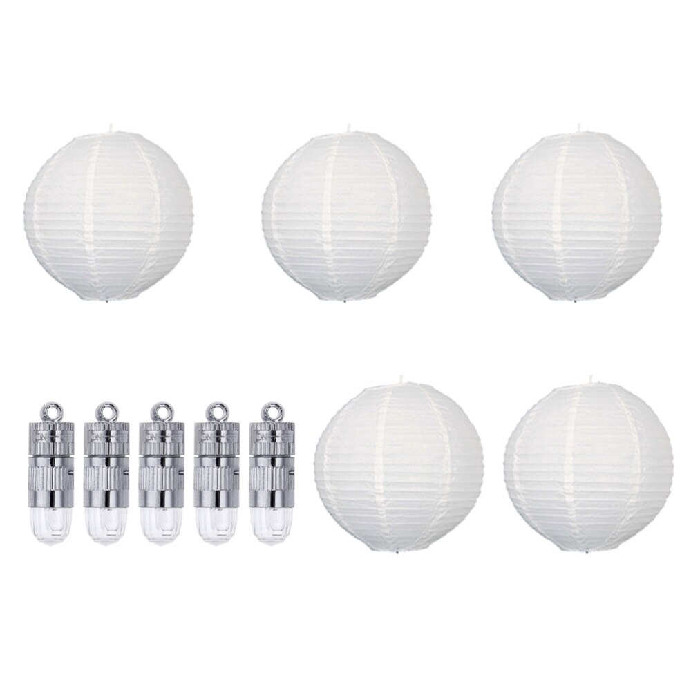 20pcs 30cm Round Foldable Paper Lanterns Decorativ... – Grandado
