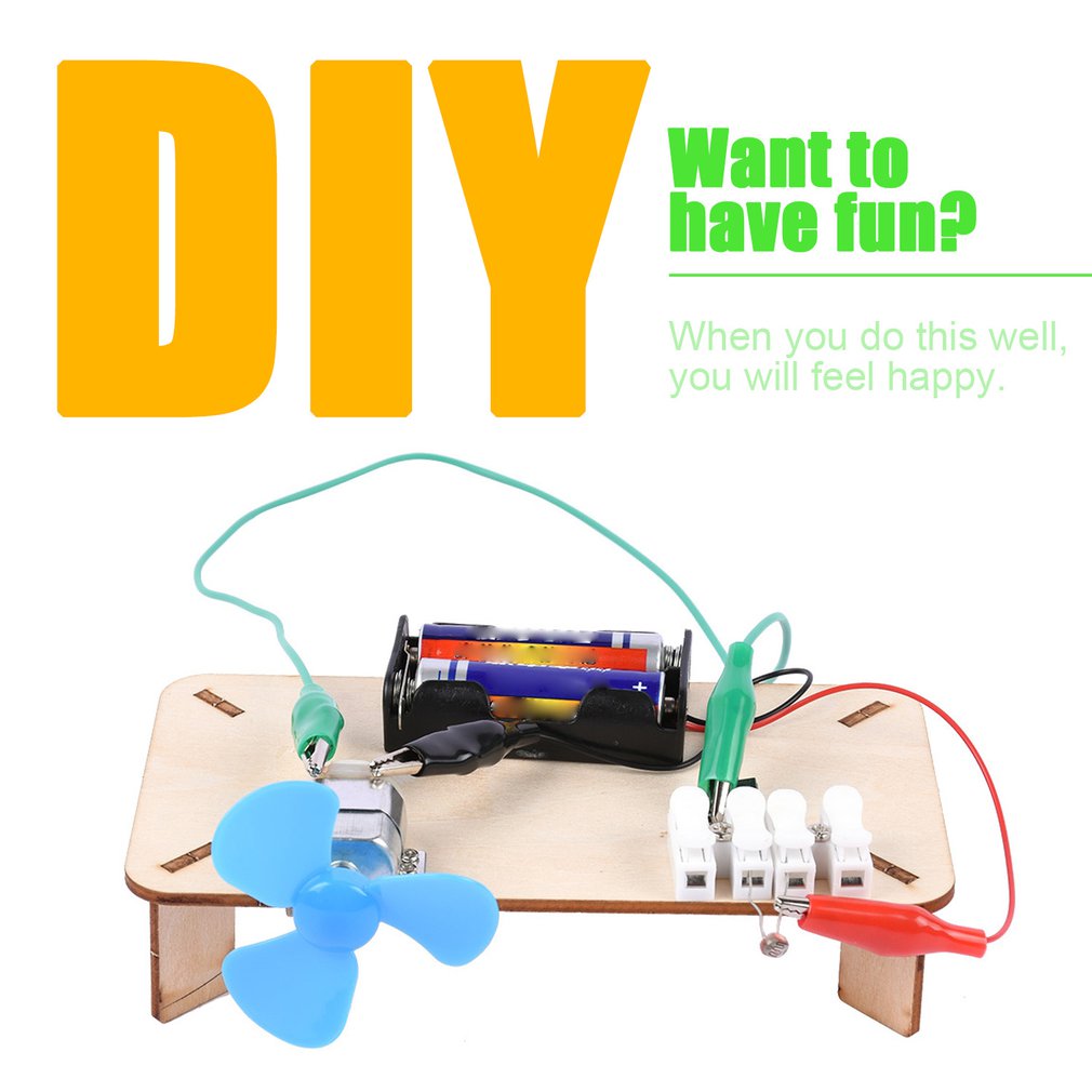 Technology Small Production Diy Light Control Fan ... – Vicedeal