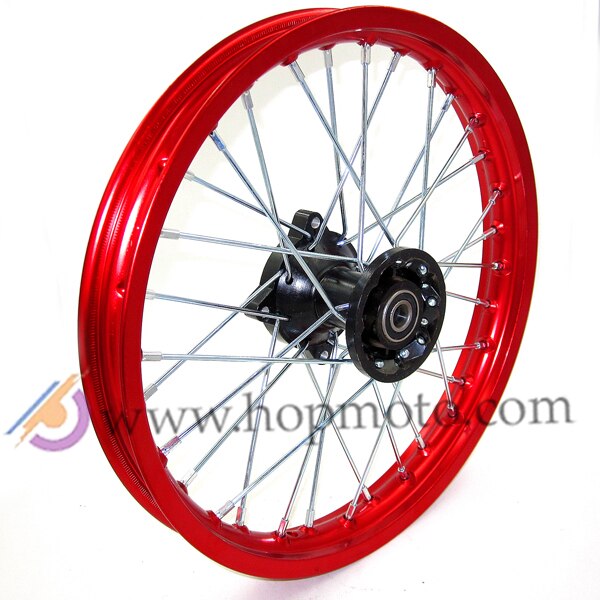 Red colour 14 Inch Rims 14'' 12mm or 15mm AXLE Fro... – Vicedeal