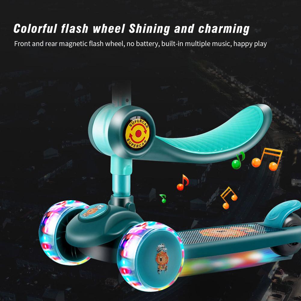 3 Led Knippert Lichtgevende Wiel Kick Scooter Voor... – Vicedeal