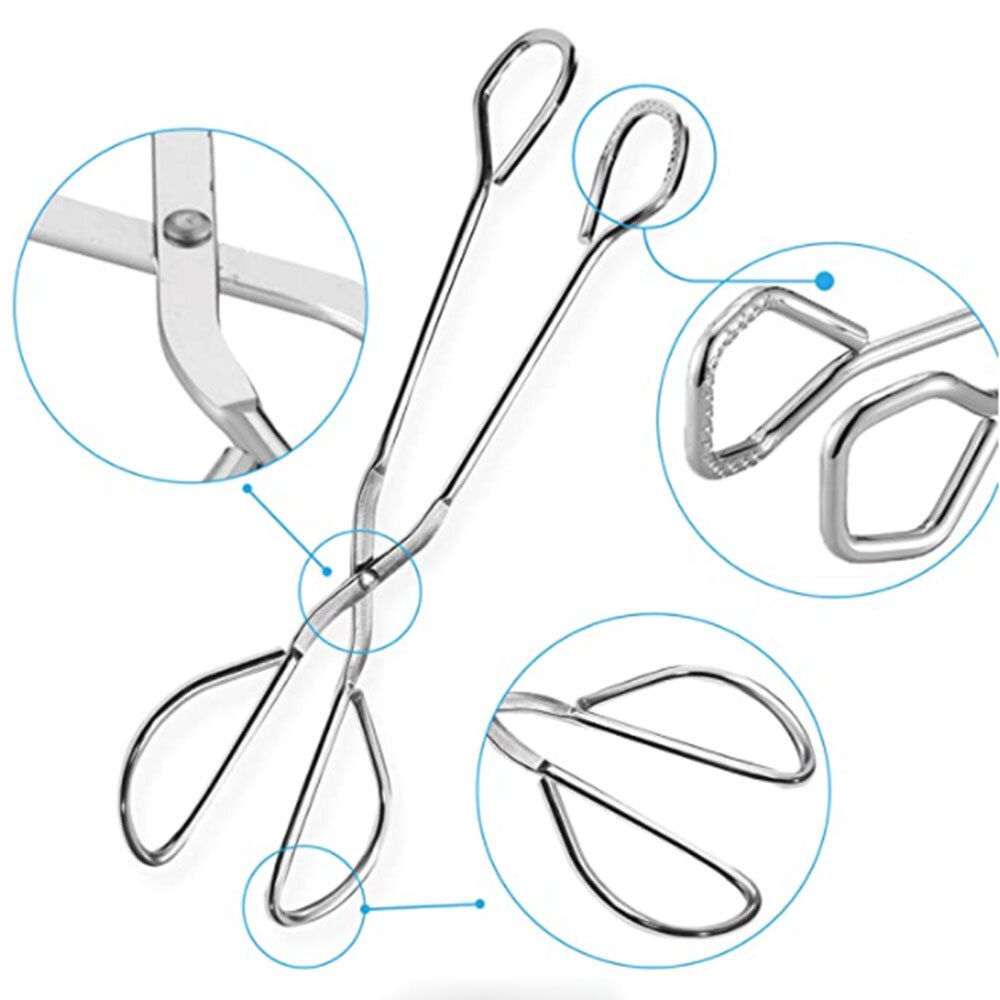 2Pcs Bbq Tang Keuken Tang Clip Klem Rvs Voedseltan... – Grandado