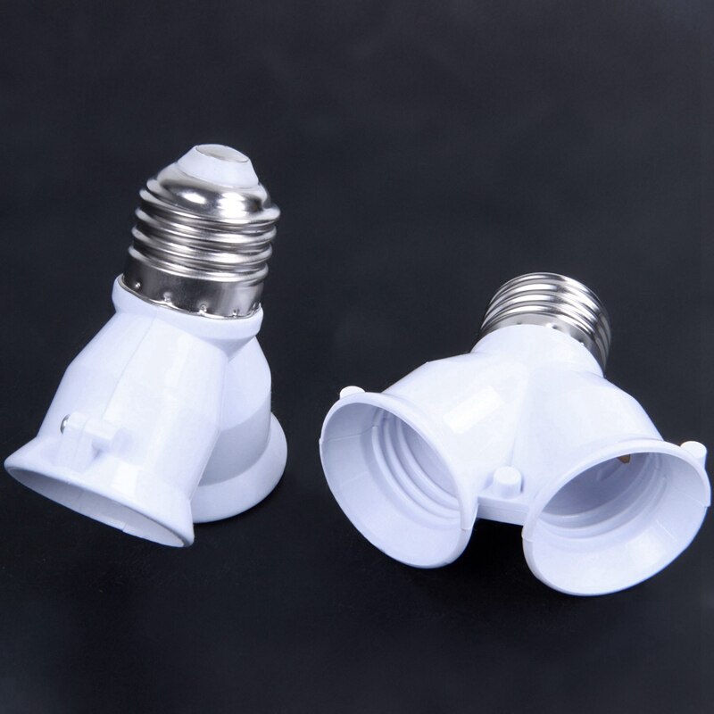 10 Pcs E27 to E27 Light Lamp Bulb Socket Y Shape 2... – Grandado