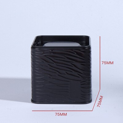 Tea Square Tin Can Black Tea Portable Tea Can Smal... – Grandado