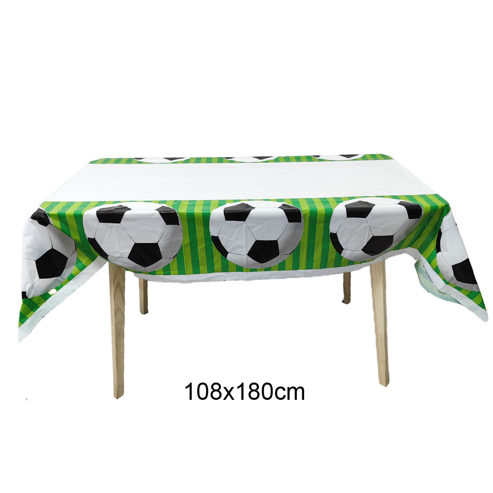 Football Theme Party Disposable Tablecloth Soccer ... – Grandado