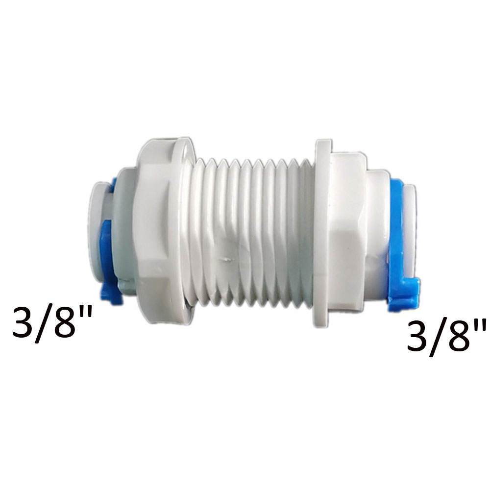 10PCS No buckle3/8" Bulkhead adapter bulkhead... – Vicedeal