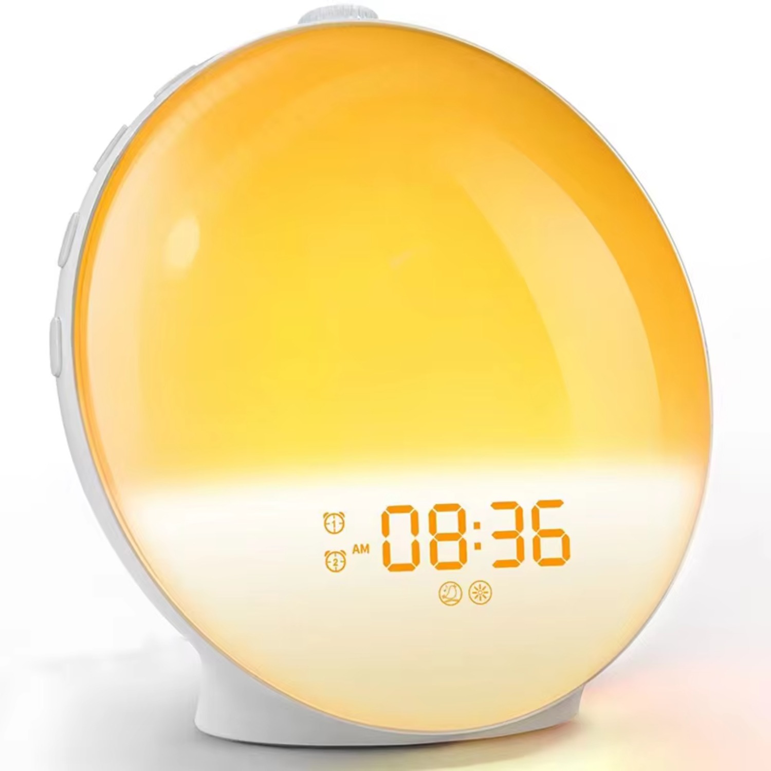 Wake Light Alarm Clock Sunrise/Sunset Simulation D... – Grandado