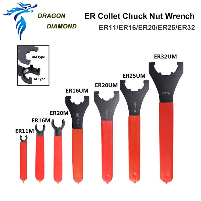 Er Spanner ER11/ER16/ER20/ER25/ER32 M/Um Soort Er ... – Vicedeal