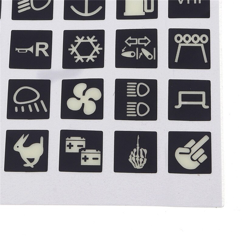 120 Sticker Rocker Switch Label Decal Circuit Pane... – Vicedeal