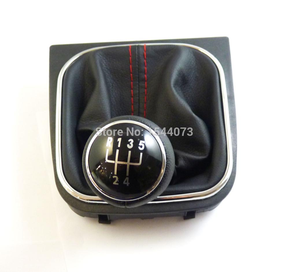OEM FOR VW Golf 6 jetta 5 MK6 5 Speed Red Stitch M... – Grandado
