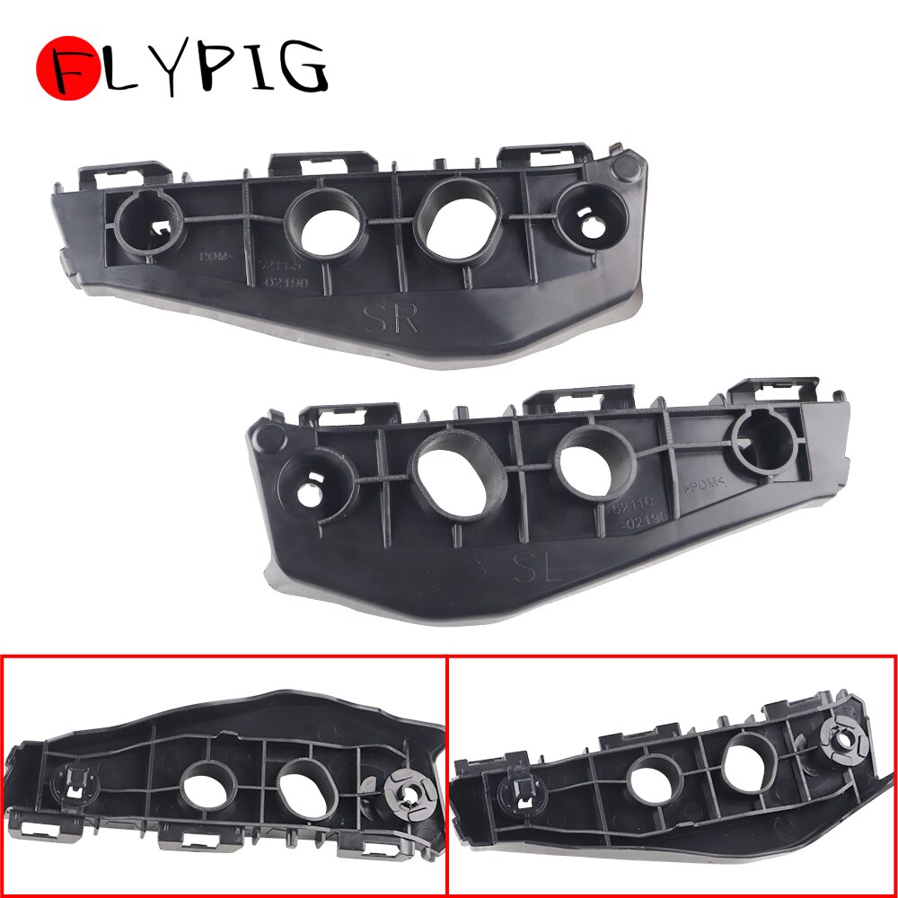 Front Left Right Side Bumper Support Bracket For T... – Grandado