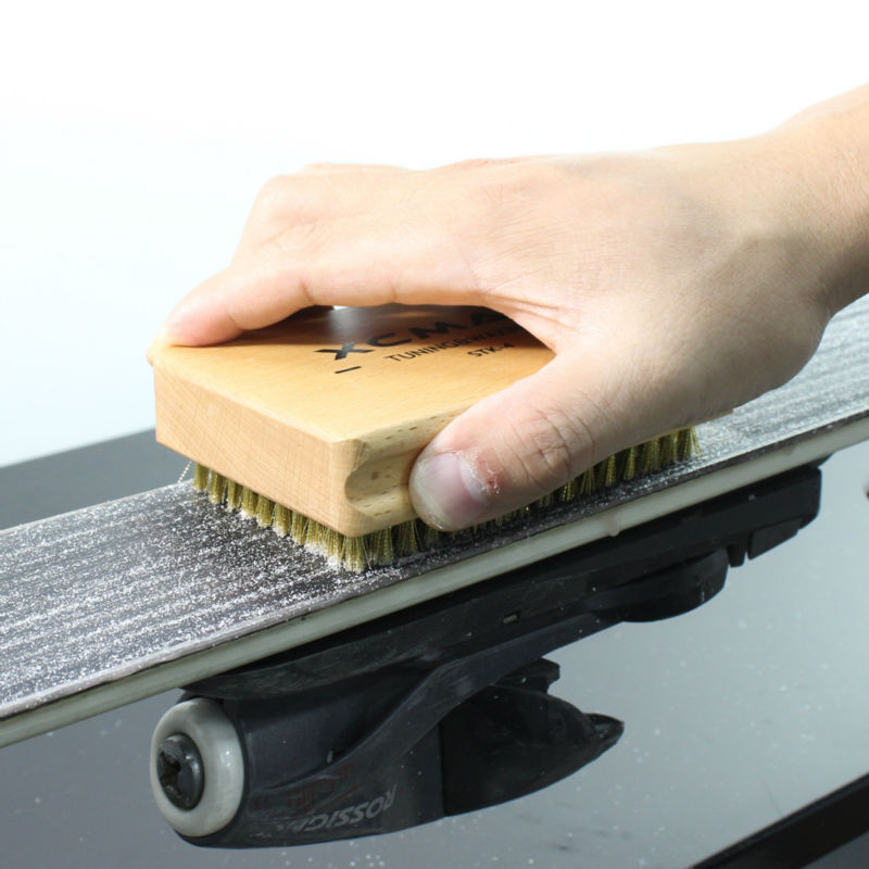 XCMAN Ski Snowboard Nordic Ski Waxing Brush With N... – Grandado