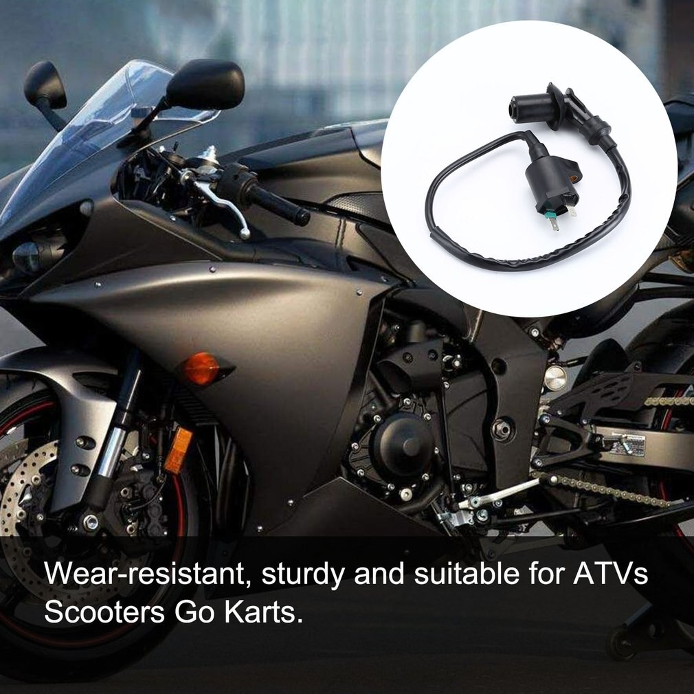 Ignition Coil Gy6 50-150cc With Cable For Atvs Sco... – Grandado