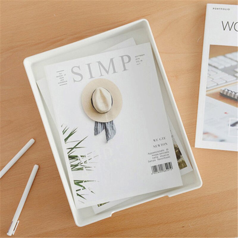 Office A4 Paper Desktop Stationery Storage Box Sta... – Grandado