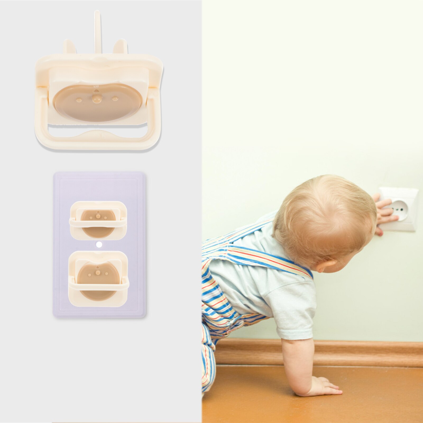24pcs Outlet Covers Socket Switch Cases Kids Proof... – Grandado
