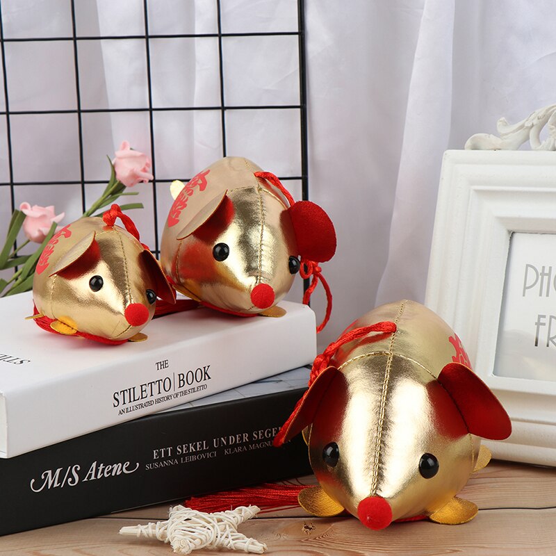 1PC Mini Cute Gold Mouse Toys Small Pendant Rat Ye... – Vicedeal