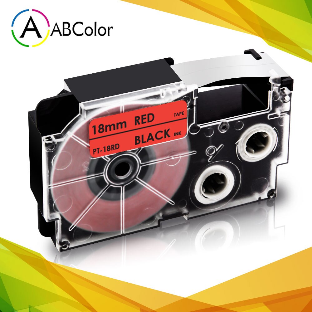 18Colors XR-18WE Label For CASIO 18mm XR-18X XR-18... – Grandado