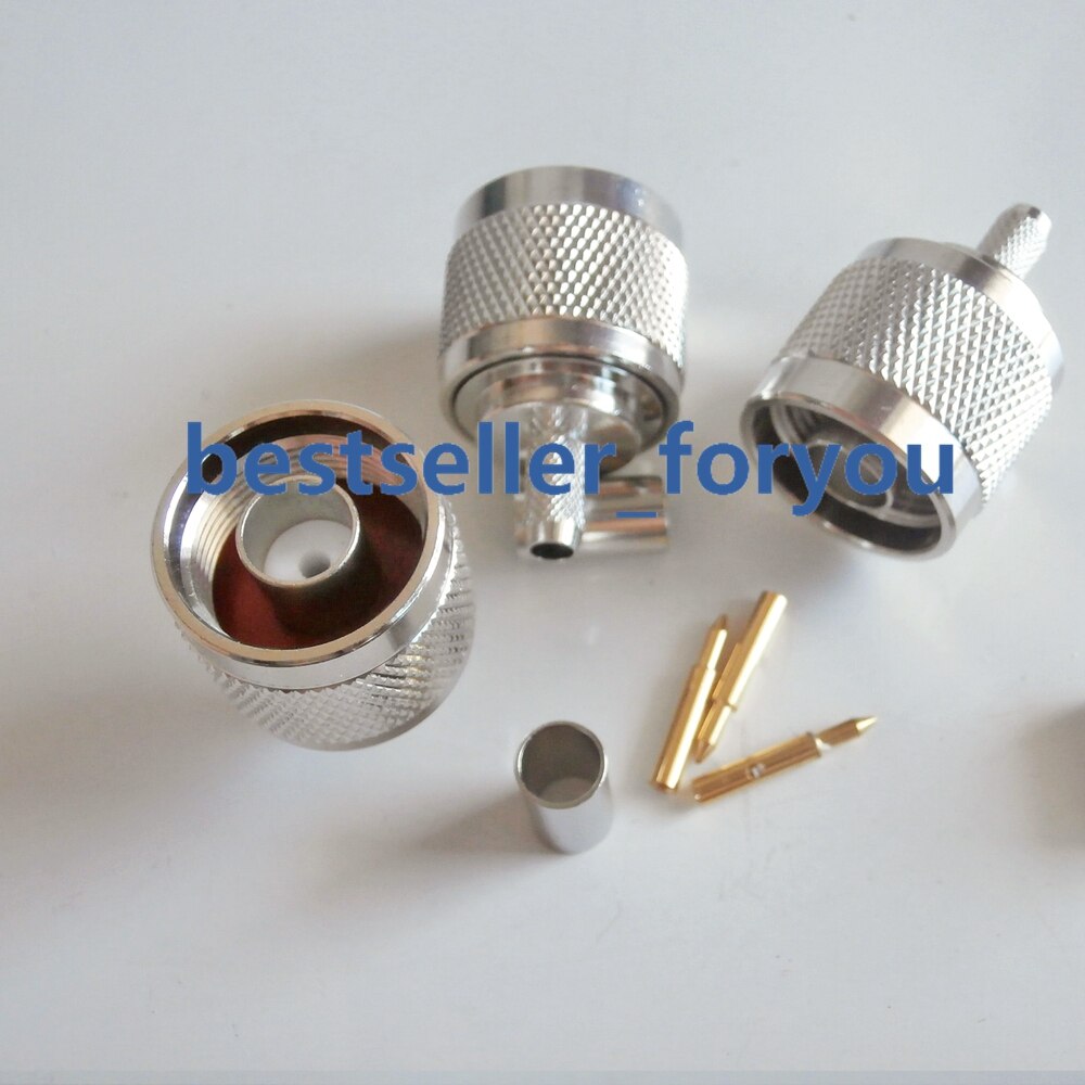 Connecteur Coaxial type N 50-3 mâle à sertir pour ... – Grandado