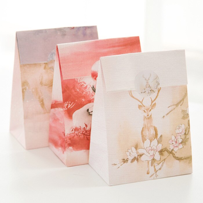 9 sets paper bag winter reindeer dream packaging b... – Vicedeal