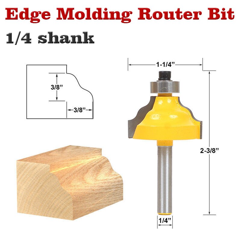 1Pc Edge Molding Router Bit Set - Ogee - 1/4"... – Grandado
