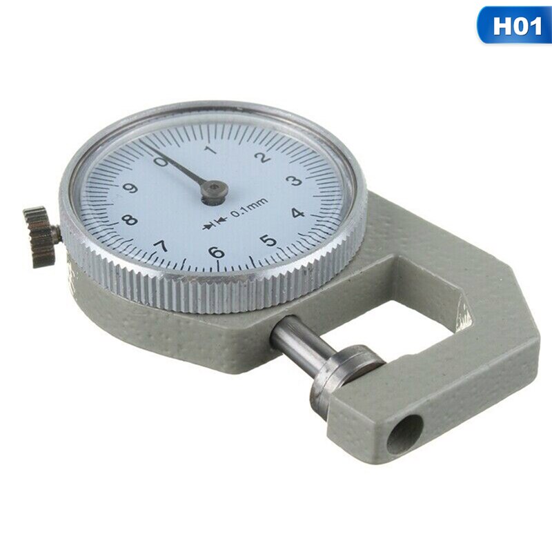 1 Pcs Platte Kop Diktemeter Leer Dikte Meter Teste... – Grandado