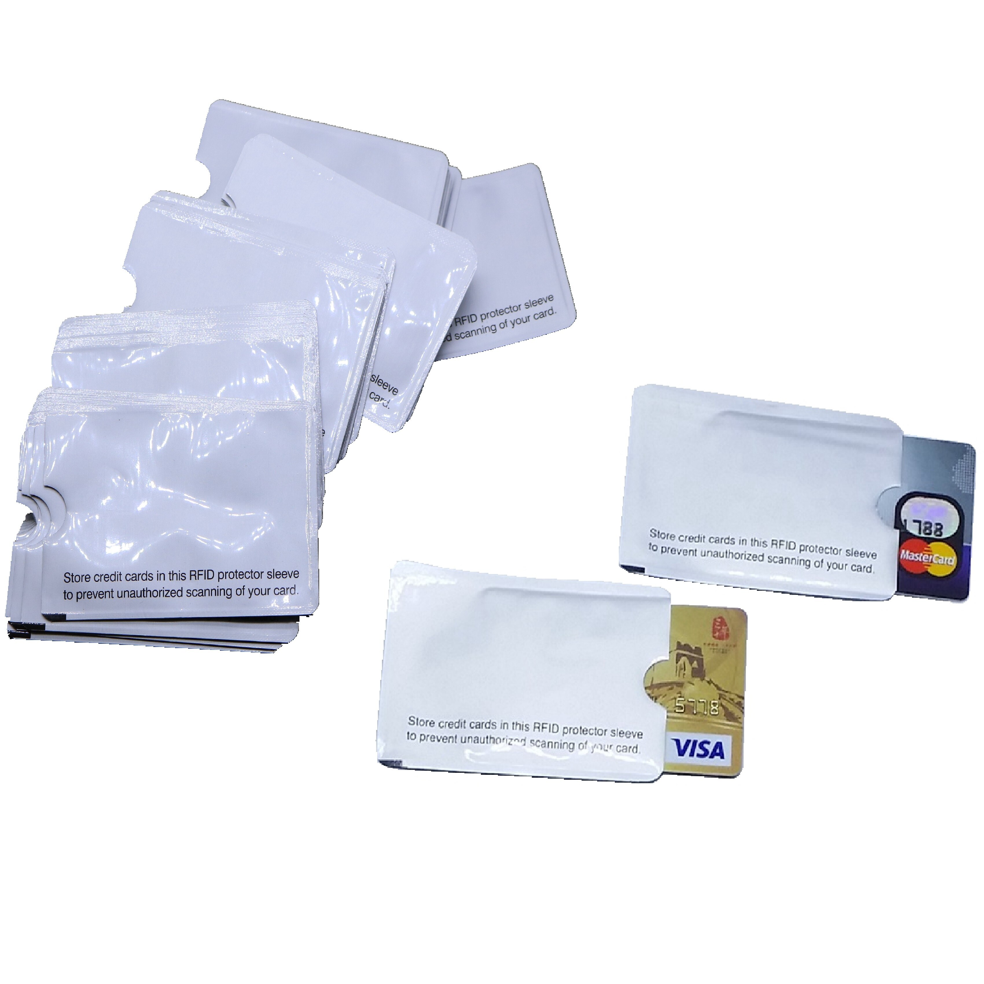 20PCS Blocking RFID 13.56Mhz IC Card Shielded Slee... – Grandado