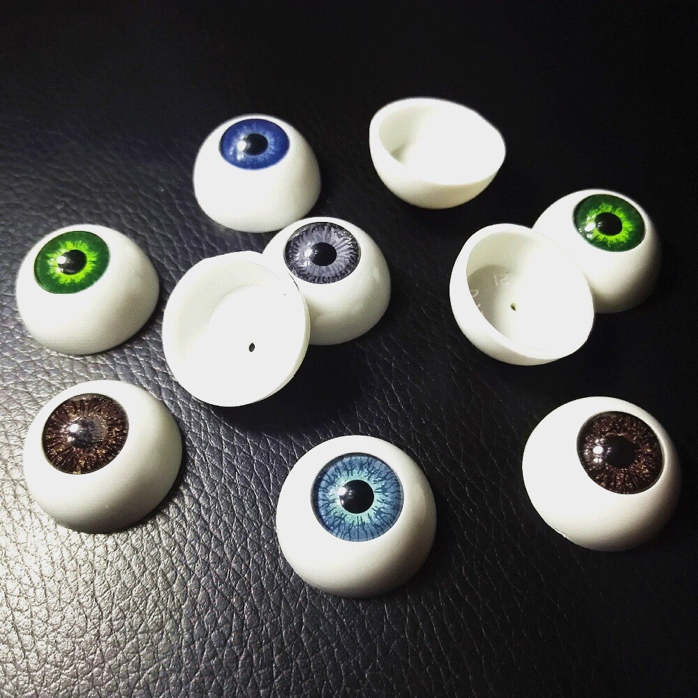 2 Pcs Doll eyes 22MM Real Like Reborn Acrylic Doll... – Vicedeal