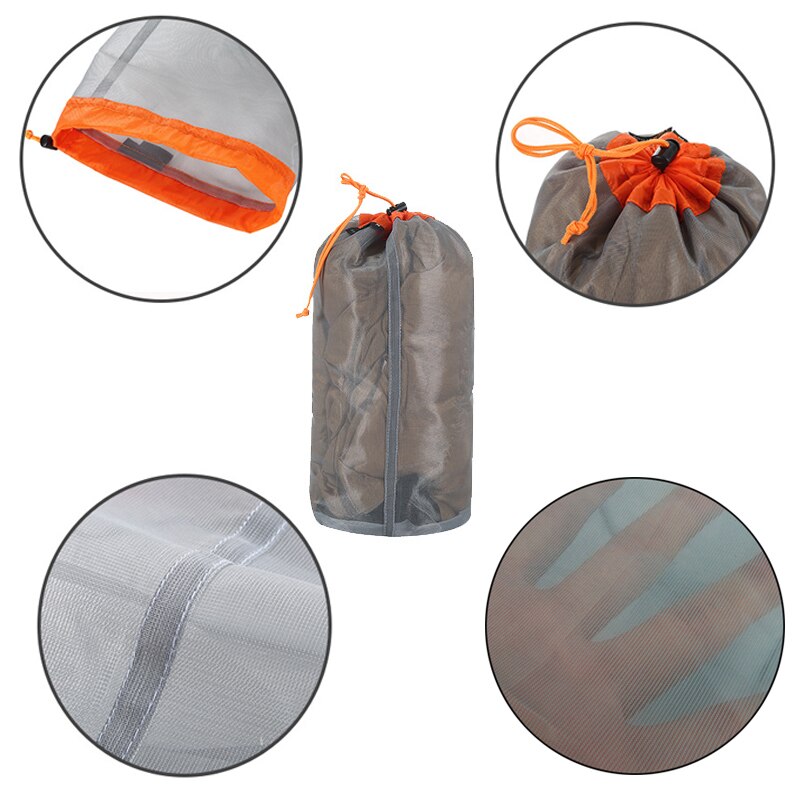 5Pcs/set Camping Sports Mesh Storage Bag Outdoor S... – Grandado