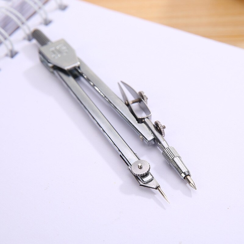 Deli Stainless Steel Drawing Compass Math Geometry... – Grandado