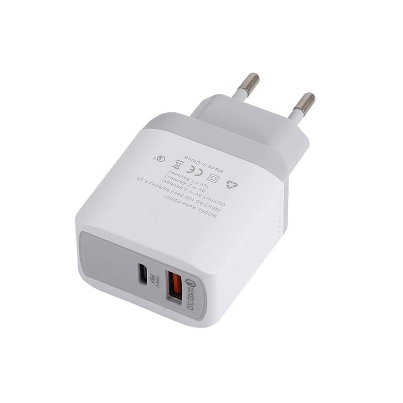 USB-C Micro USB PD 18W QC3.0 Charger Plug Smart Ph... – Vicedeal