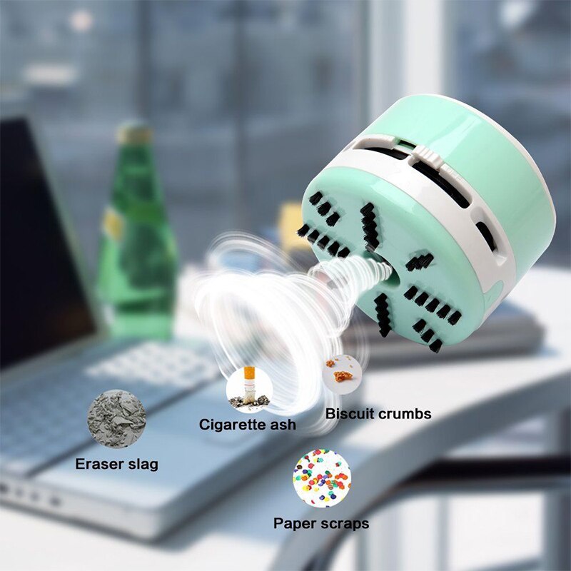 Mini Vacuum Cleaner Office Desk Dust Home Table Sw... – Grandado