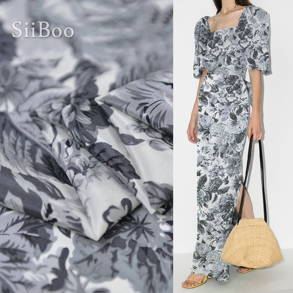 Siiboo Inkt En Wassen Stijl 100% Zijde Crêpe De Ch... – Vicedeal